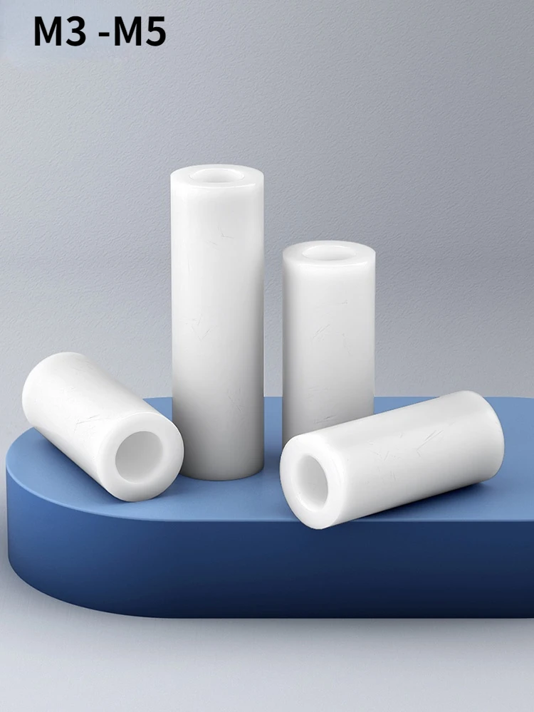 M3 M4 M5 Nylon Insulation Column Plastic Pad Straight Column Nylon ...