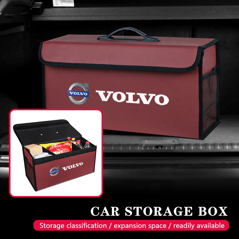 Car-Leather-Organizer-Bag-Foldable-Trip-Storage-Box-For-Volvo-Rdesign ...