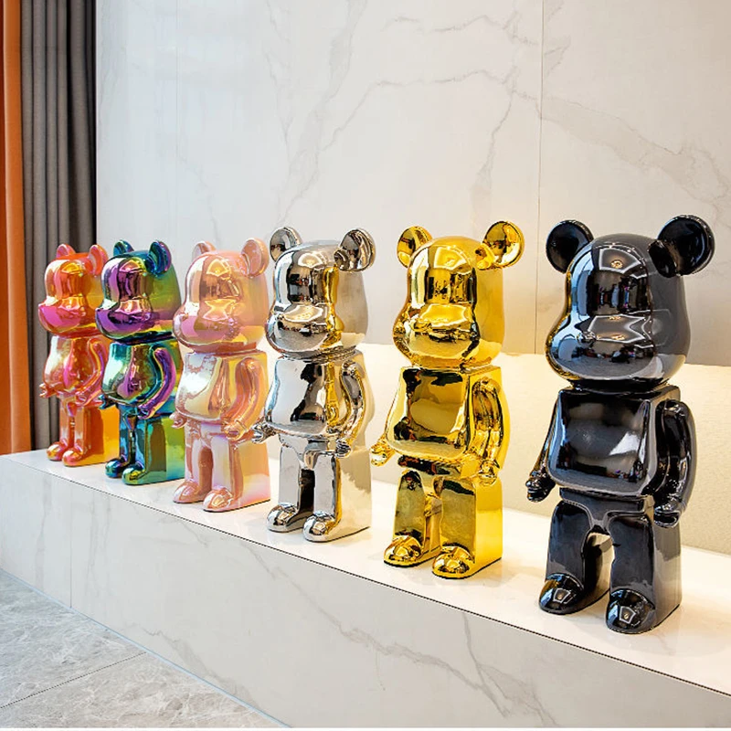 Nordic Luxe Home Decor Beeldjes Voor Interieur Room Decor Bearbrick ...