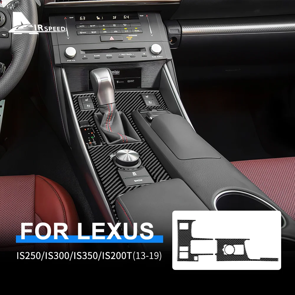 AIRSPEED Sticker For Lexus IS250 300 350 200T 2013 2019 Center Console ...