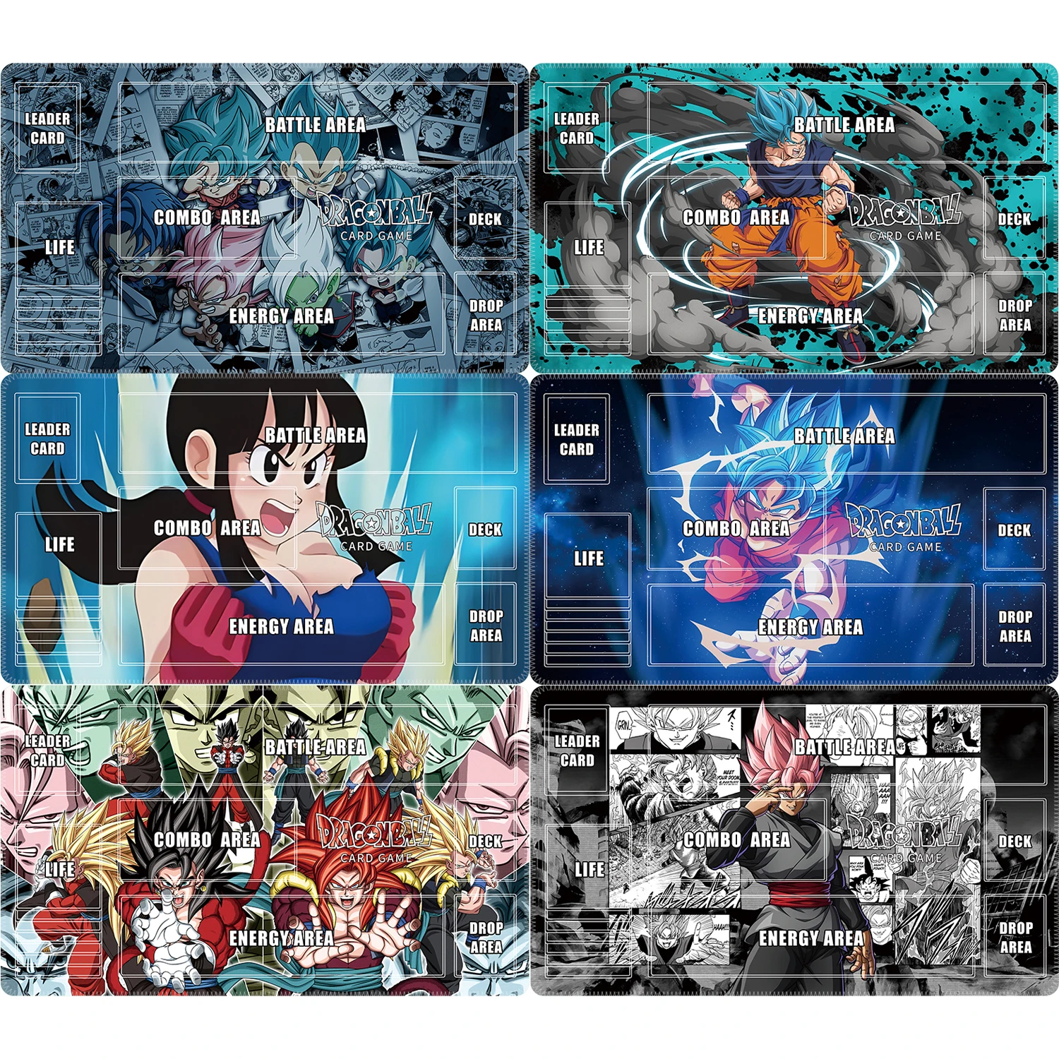 60-35-0-2cm-Dragon-Ball-Dedicated-GAME-Card-Mat-Battle-Super-Saiyan ...