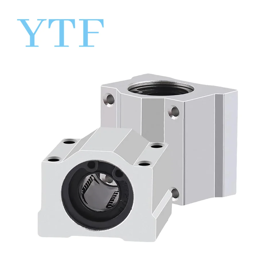 Motion Ball Bearing Slide Block Bushing SC8UU SCS8UU Linear Shaft CNC 3D Printer - AliExpress