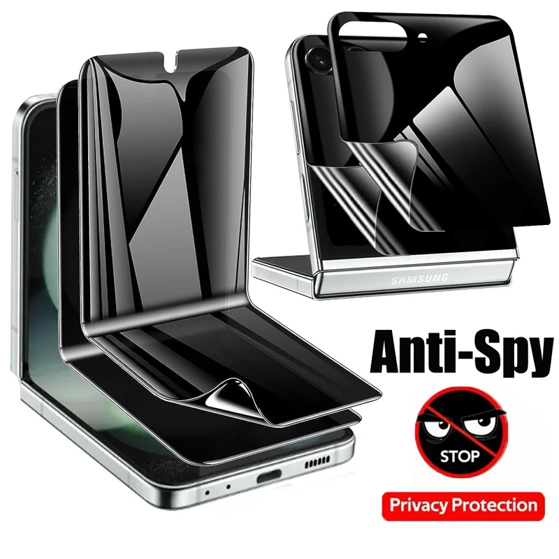 1-4Pcs-Soft-Privacy-Hydrogel-Film-For-Samsung-Galaxy-Z-Flip-5-Flip5-5G ...