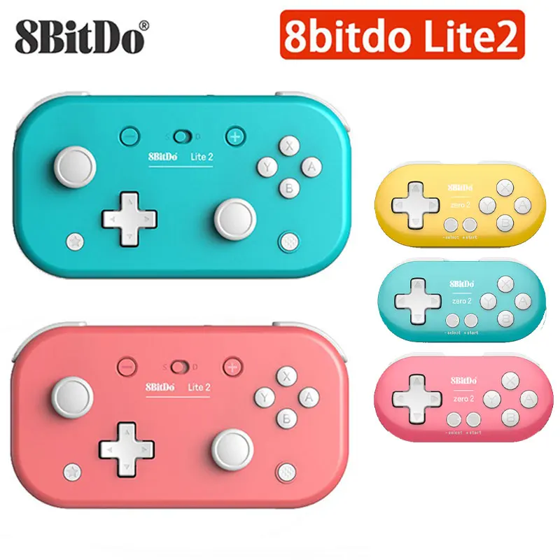 8bitdo Lite2 Bluetooth Gamepad Para Switch & Switch Lite & Android & Raspberry Pi Controlador ...