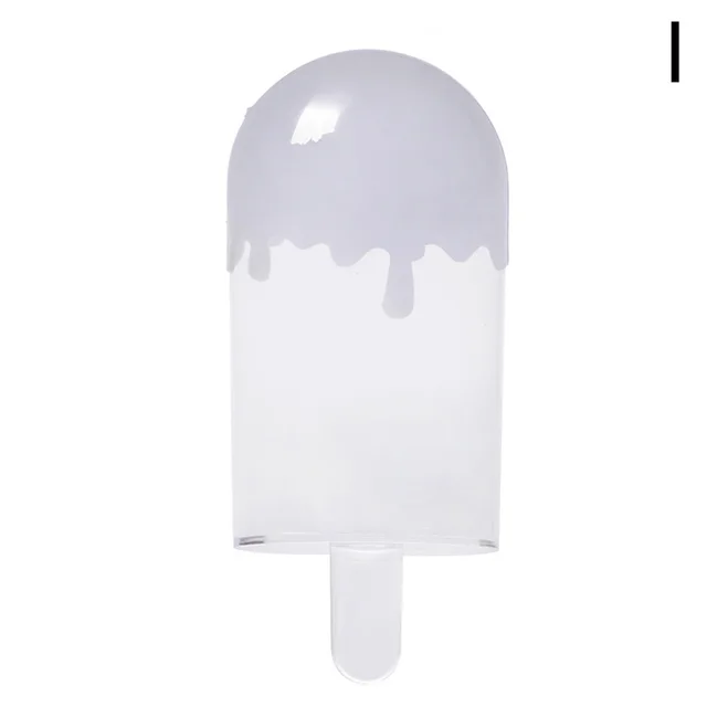 Ice Cream Shape Plastic Candy Box Creative Storage Box Transparent ...