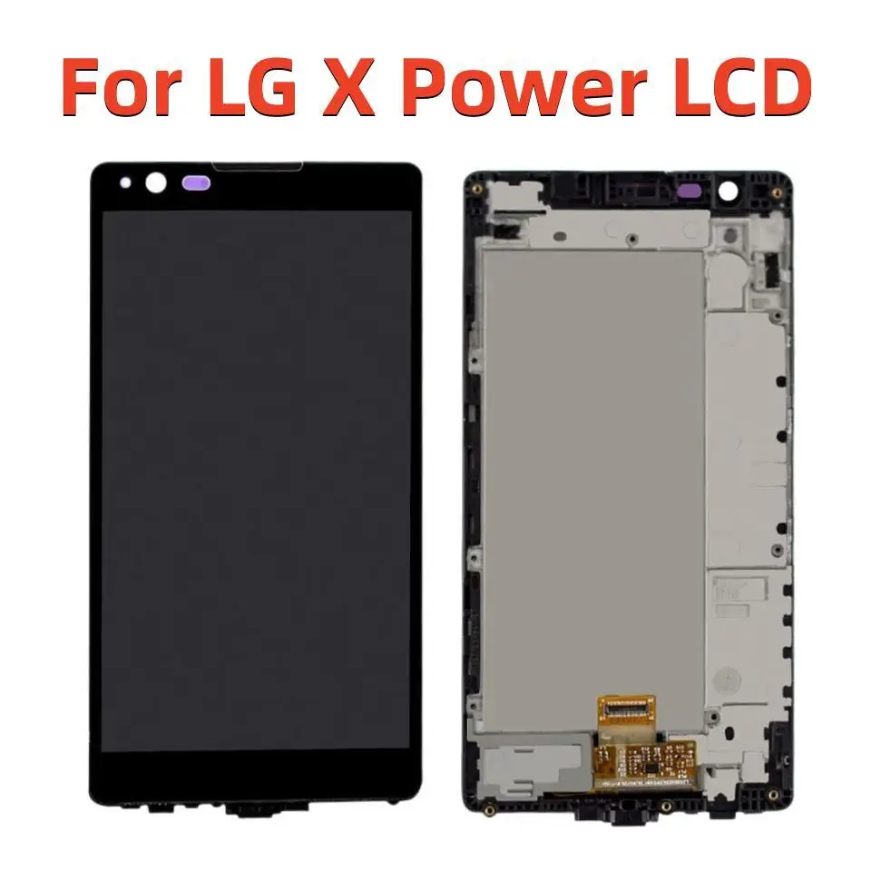 Original-5-3-Screen-For-LG-X-Power-LCD-With-Frame-Display-Touch-Screen ...