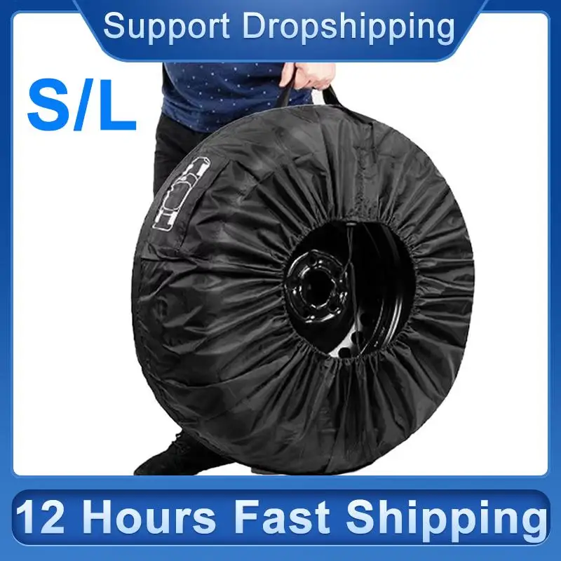 Wheel Storage Bags Car Tire Organizer Bag Waterproof Winter Tire Pouch ...