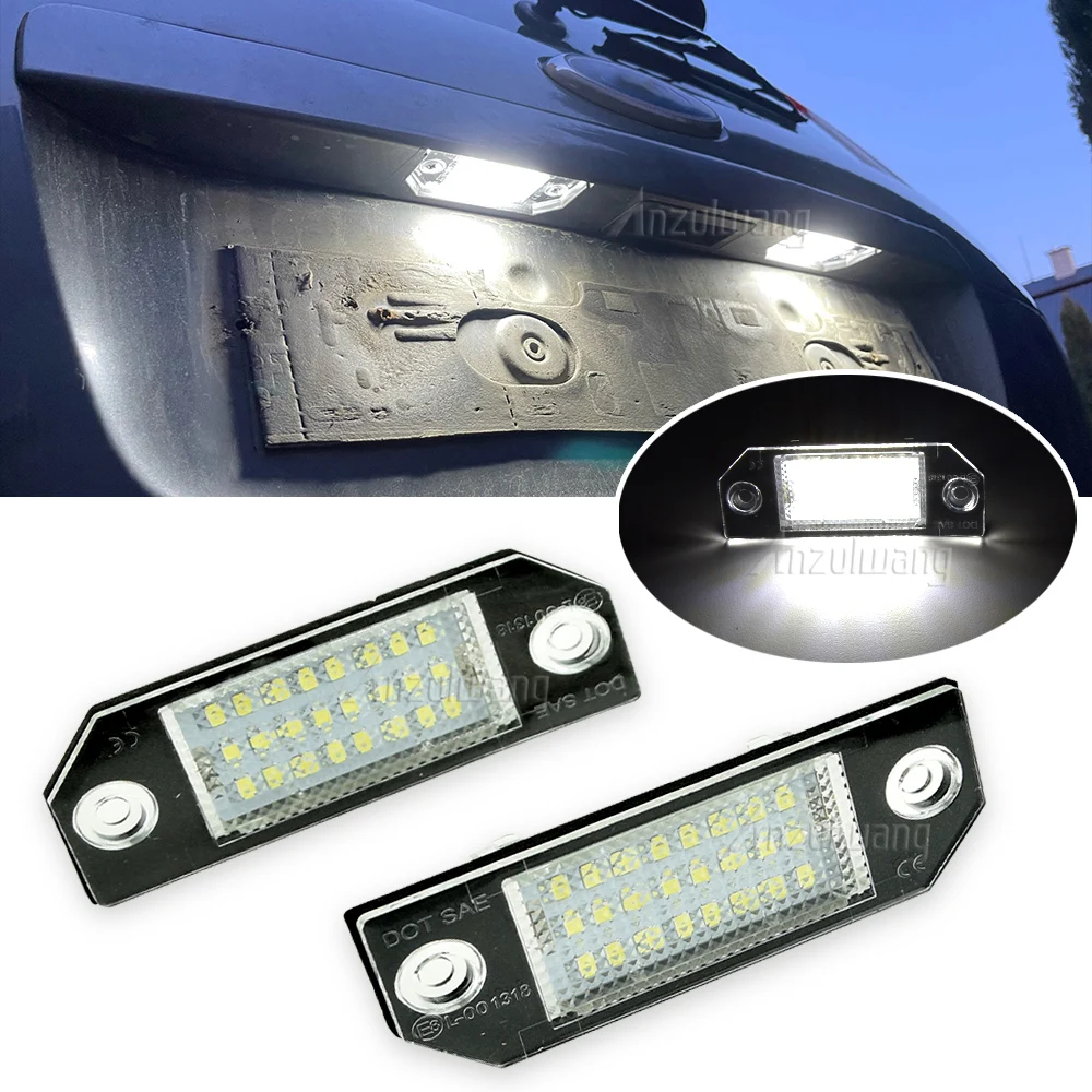 1PCS-For-Ford-Focus-C-Max-MK2-2003-2008-License-Plate-Lamp-Cargo-LED ...