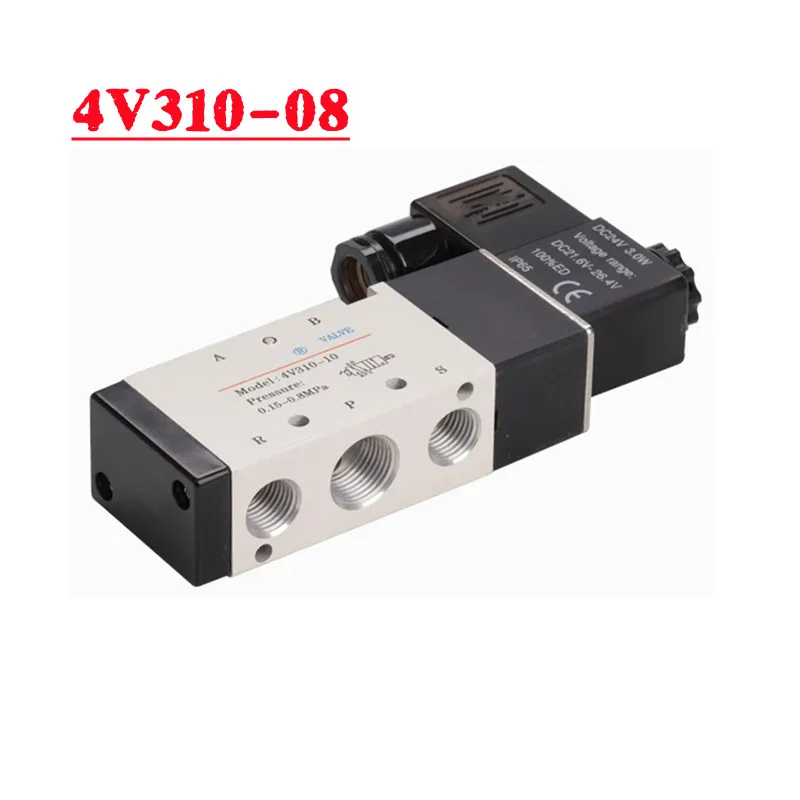 AIRTAC solenoid valve 4V310 series 4V310-08 4V310-10 DC24V AC220V two ...