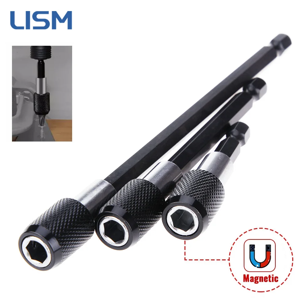 1-4-Hex-Shank-Magnetic-Screwdriver-Bit-Holder-Quick-Release-Self ...