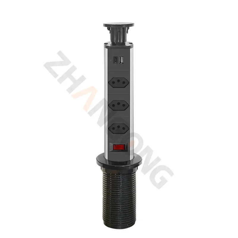 Pop-Up-Table-Sockets-Brazil-Pull-out-3-Outlets-1-USB-A-C-Plug-Socket ...