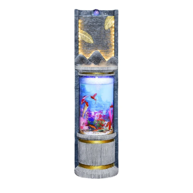 YY Fish Tank Water Purifier Circulating Indoor Pool Landscape Floor ...