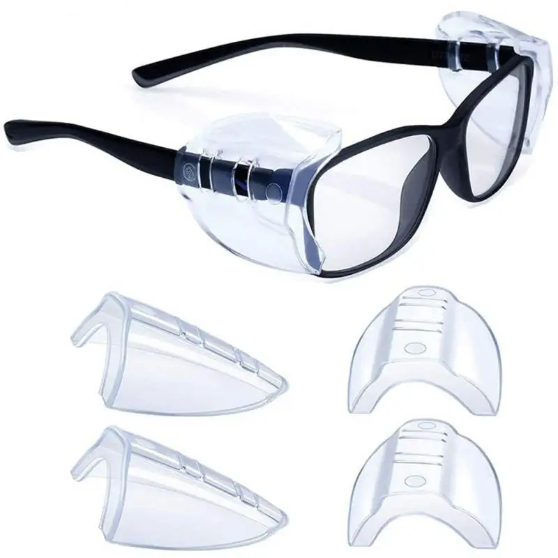 Pairs-Splash-Proof-Safety-Eye-Glasses-Side-Clear-Flexible-Slip-On ...
