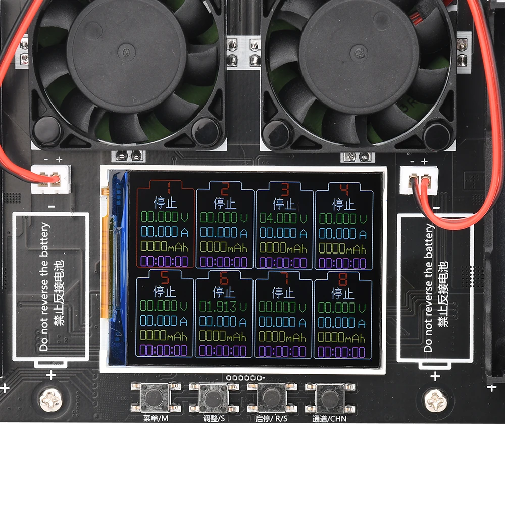 18650-Lithium-Battery-Capacity-Tester-DC-Port-2-4-inch-Color-Screen ...