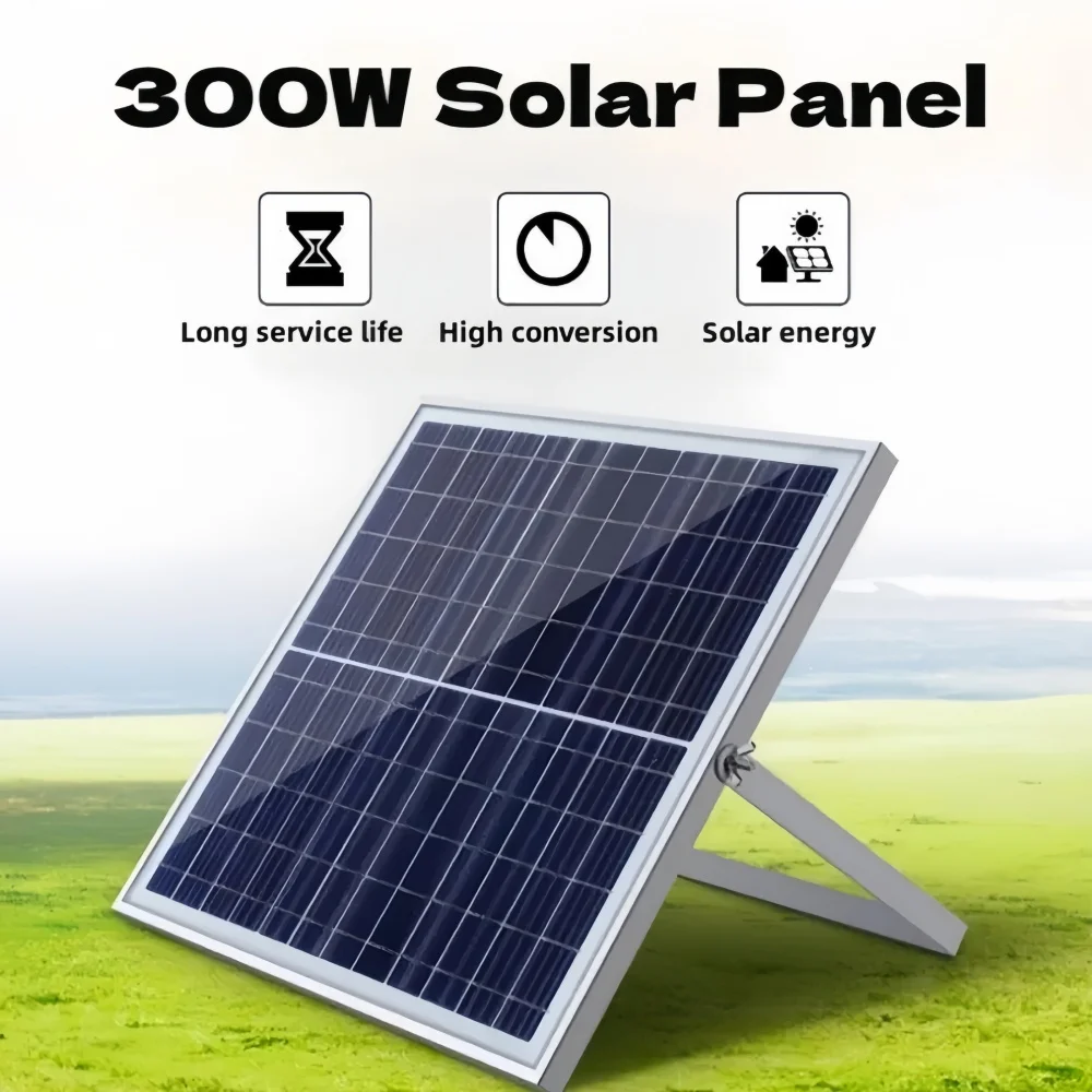 300W-Solar-Panel-Kit-12V-Photovoltaic-Solar-Cell-With-100A-Controller ...