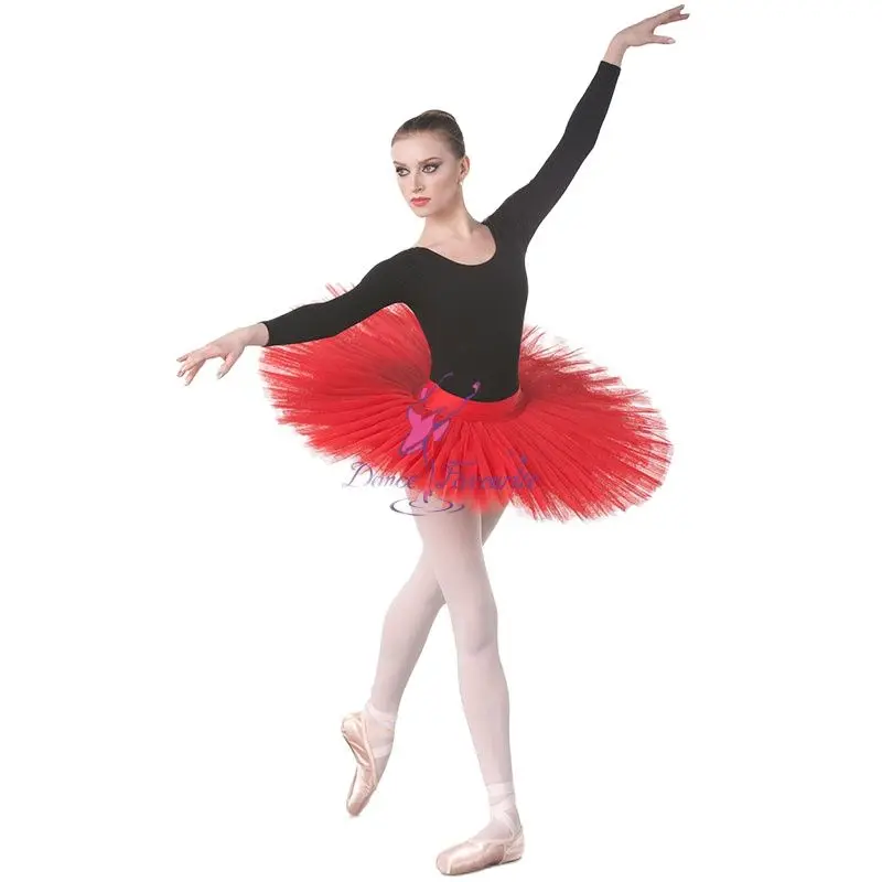 L-008-Practice-And-Rehearsal-Professional-Tutu-Stiff-Tulle-Half-Tutu ...