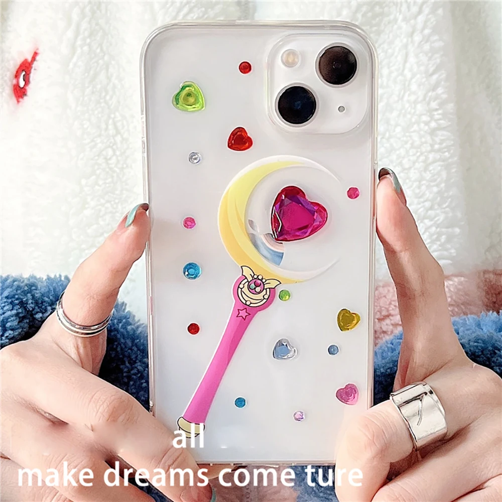 Iphone 14 Cute Clear Cases | 3d Iphone 14 Plus Case | Cover - Mobile ...