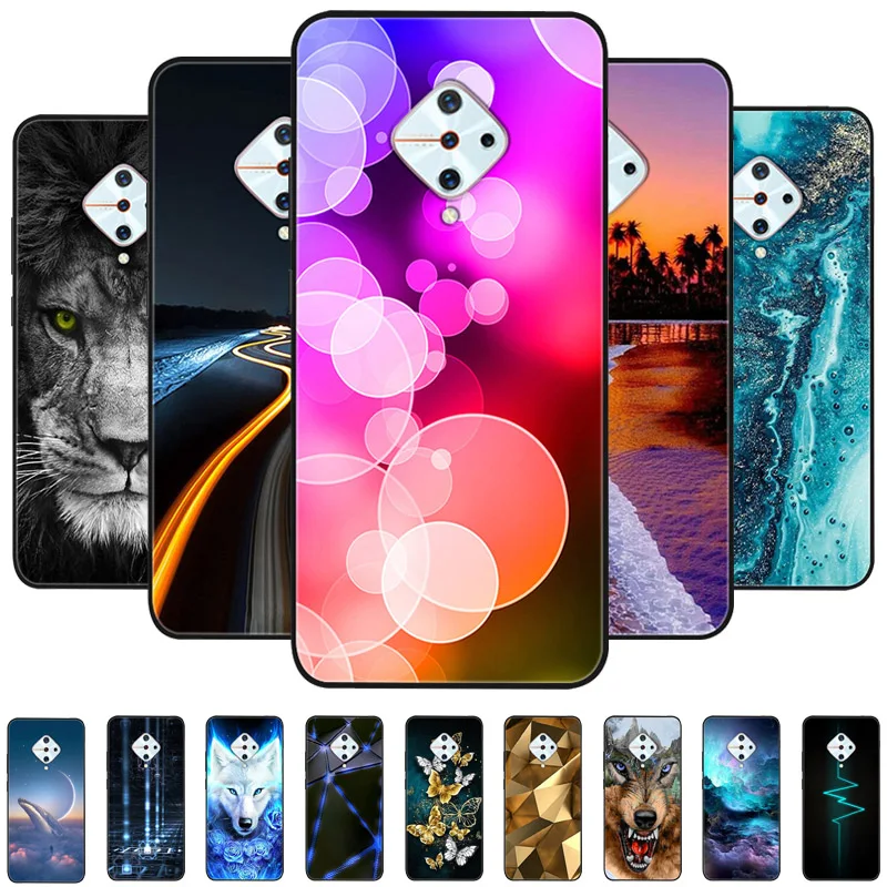 For-Vivo-V17-Case-Cover-S1-Pro-Silicone-Soft-Painted-Phone-Case-for ...