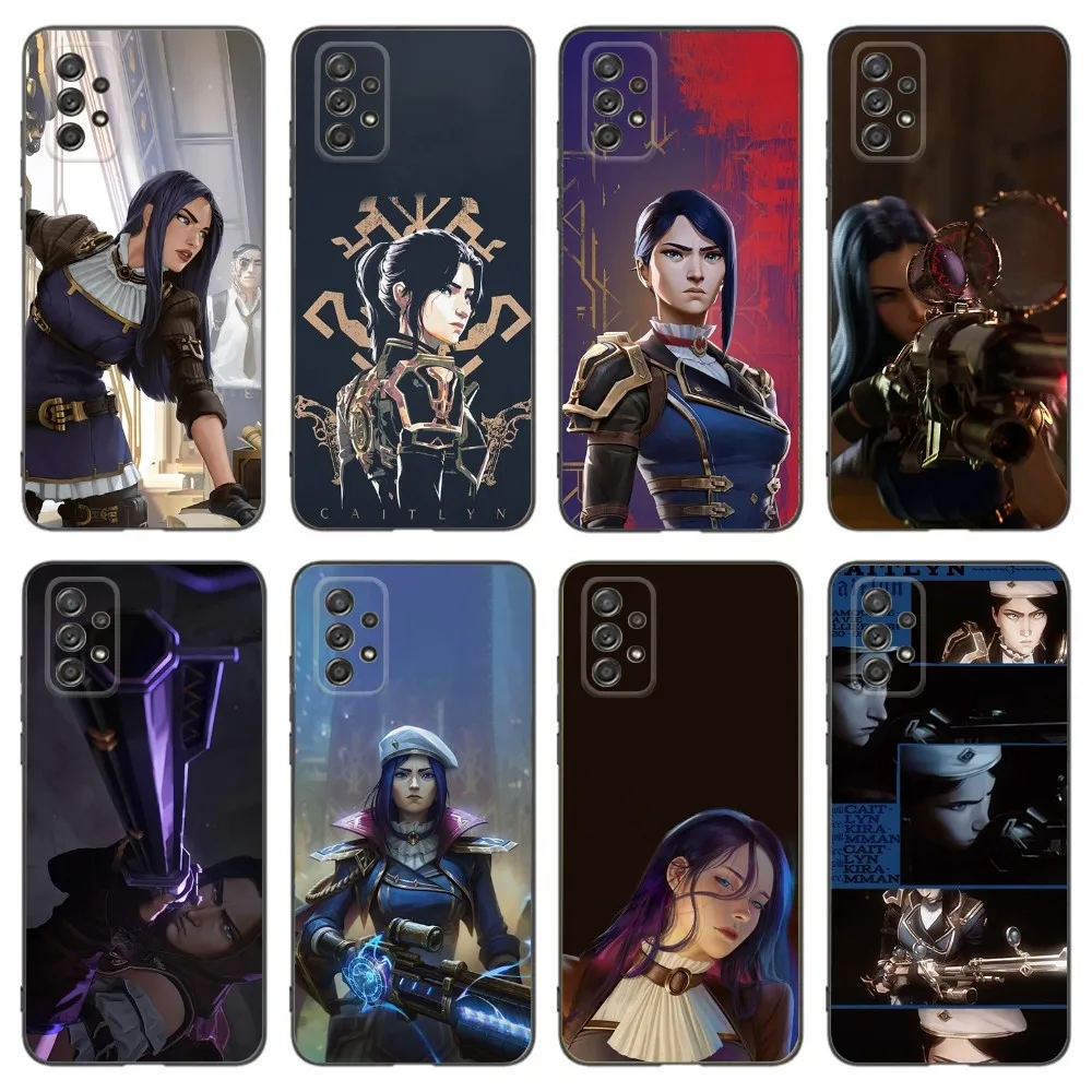 Game-Caitlyn-A-Arcane-L-Lol-Phone-Case-For-Samsung-Galaxy-A13-A21s-A22 ...