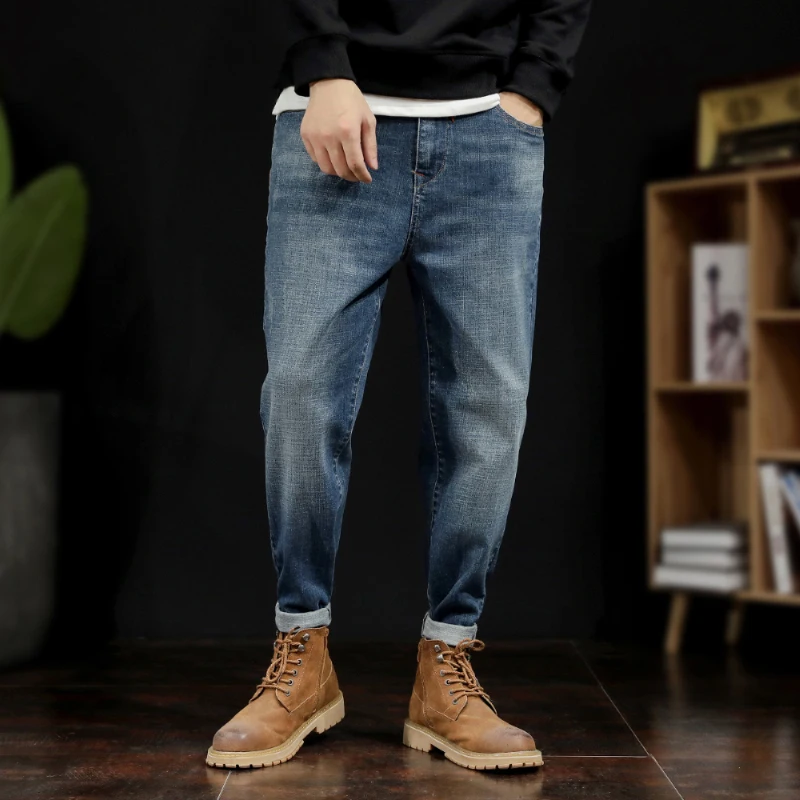 Plus Size Jeans Men 5XL 6XL 7XL 8XL Large Size Jeans Men Band Big Size ...