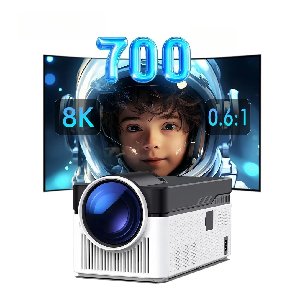 Topleo Smart Projector Short Throw 8k Home Cinema Video Proyector ...