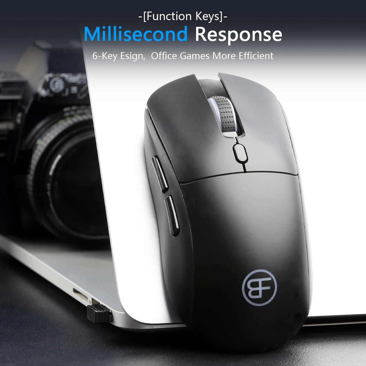 2.4G Wireless Mouse 2.4Ghz Gaming Mouse Rechargble Optical Wireless ...
