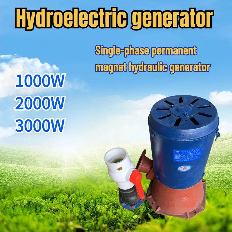Hydro-Generator-1000W-2000W-3000W-220V-230V-Micro-Hydraulic-Turbine ...