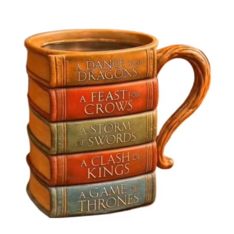 2026 New Eco-Friendly Book Series Coffee Cup Unique Book Cup Design ...
