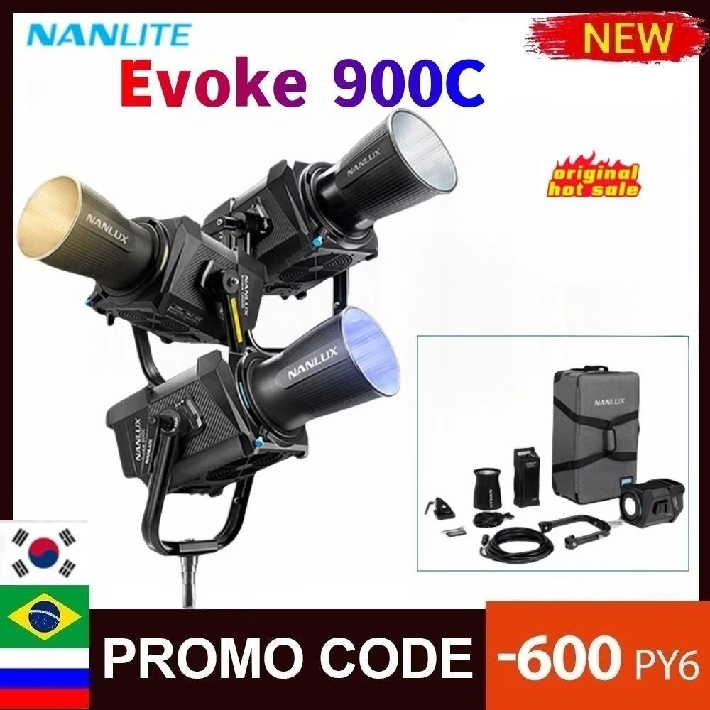 Nanlite-Evoke-900C-RGB-Full-Color-Photography-Video-Light-1800K-20000K ...