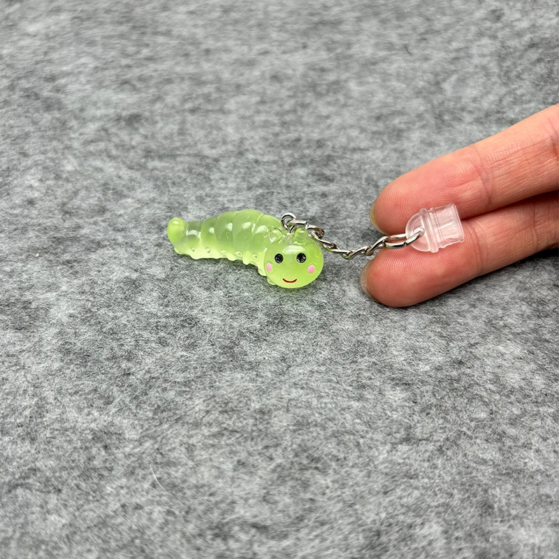 Cute Practical Mini Resin Caterpillar Dust Plugs for Mobile Phone ...