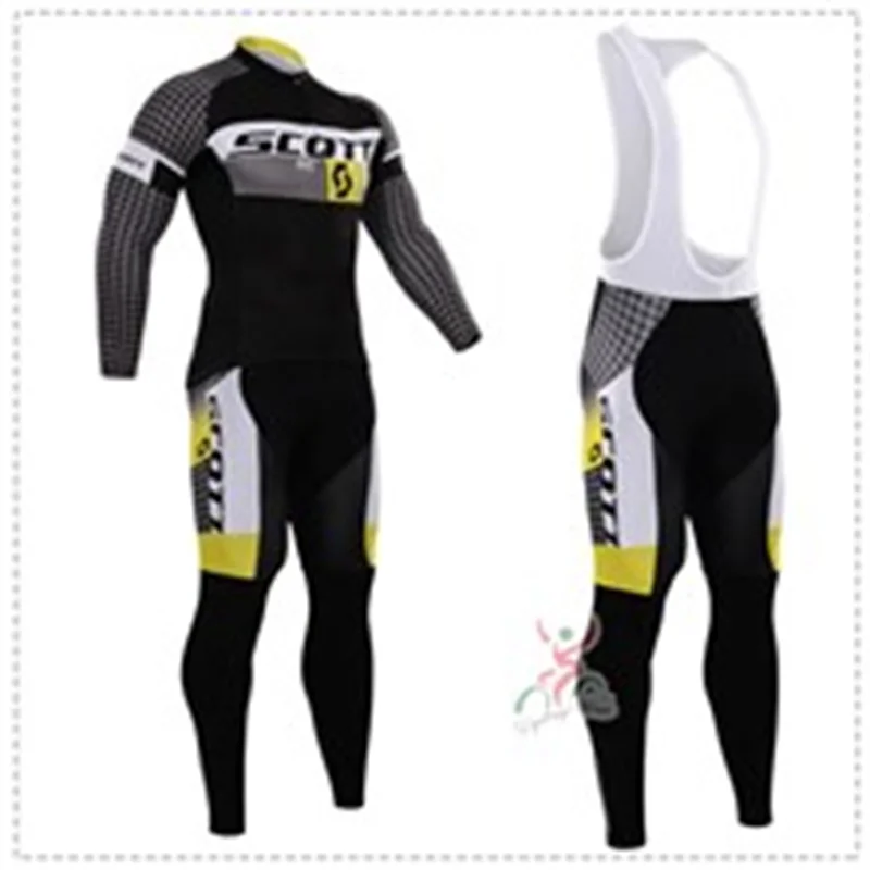 New-Autumn-Cycling-Jersey-Bib-Pants-Set-Ropa-Ciclismo-Bicycle-MTB ...