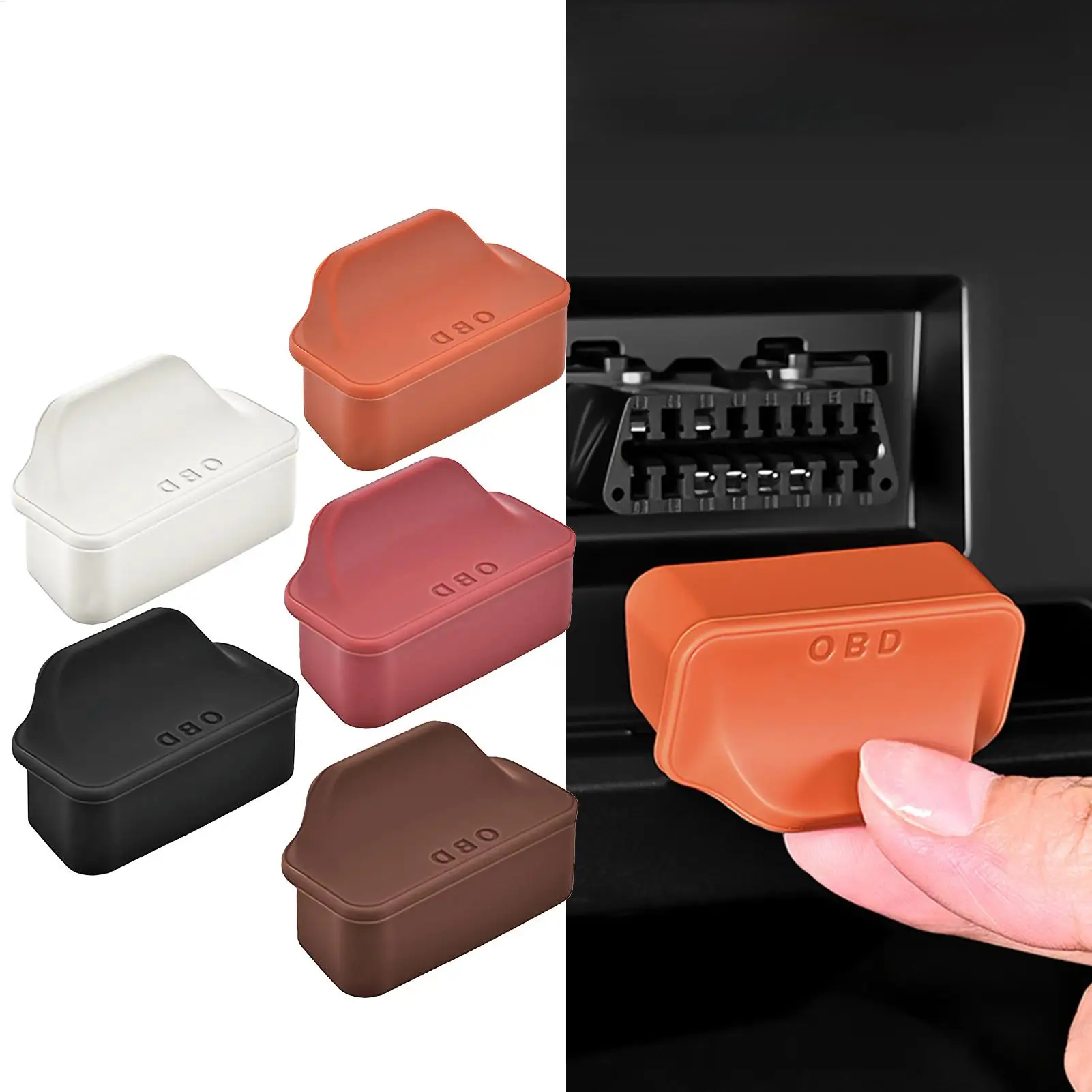 OBD Port Protective Cover Dustproof Diagnostic Connector Caps For ...