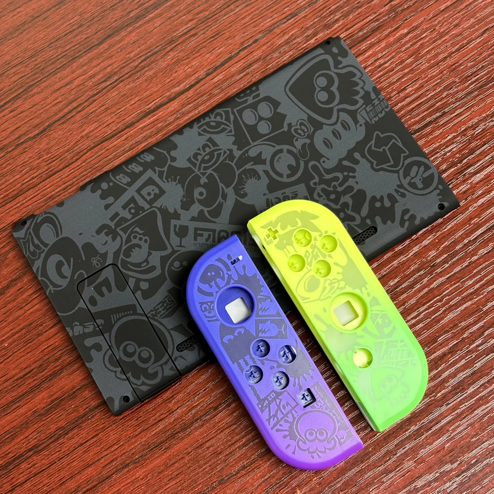 For-Nintendo-Switch-Console-Shell-DIY-Parts-Replacement-Housing-Back ...