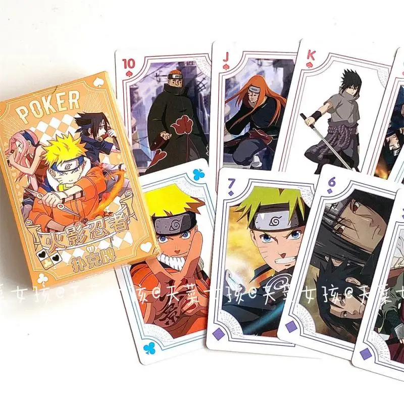 Cartoon-Sanrio-Naruto-Uzumaki-Naruto-Playing-Cards-Cartoon-Animation ...