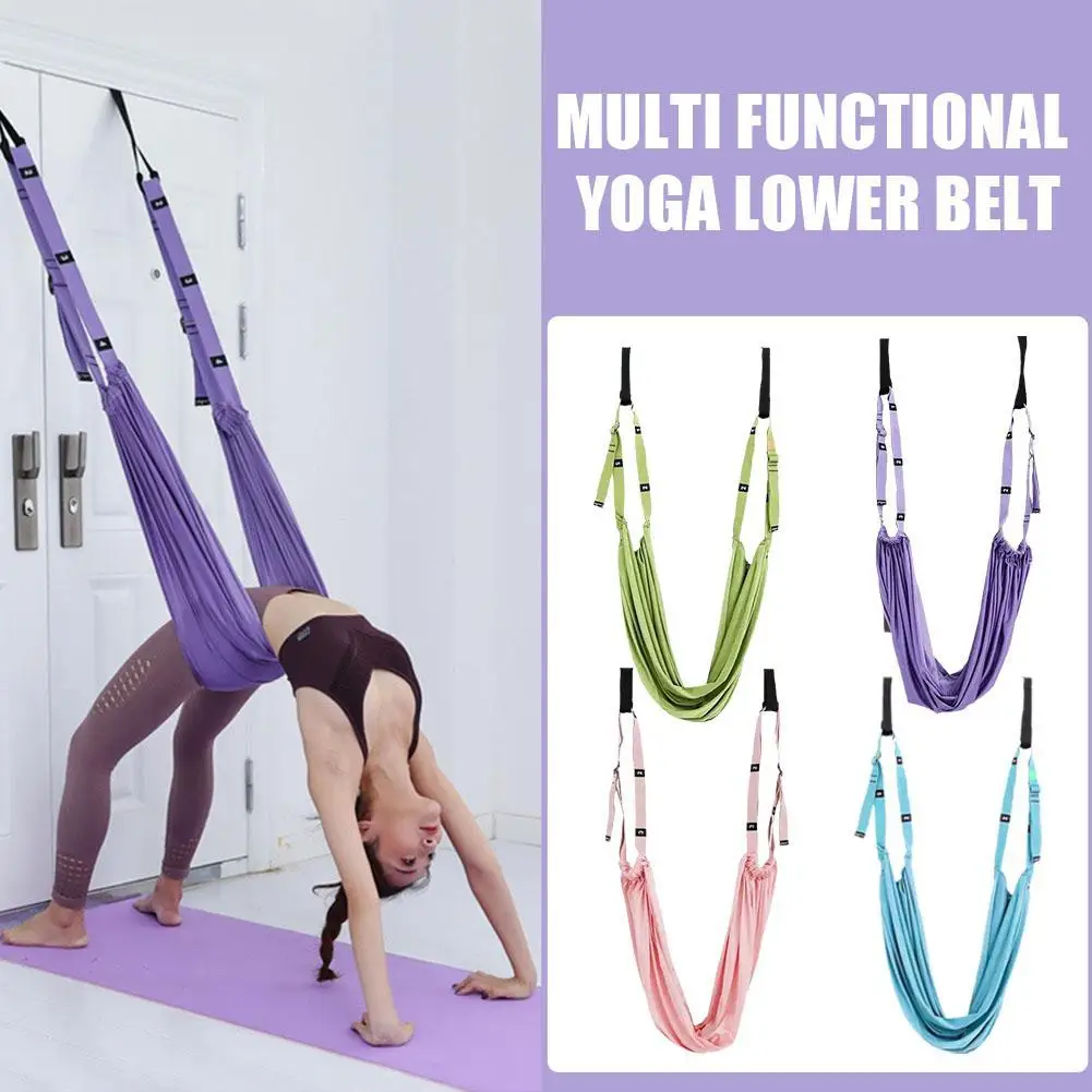 Aerial-Yoga-Rope-Pulling-Rope-Women-s-Hammock-Stretching-Leg-Split ...