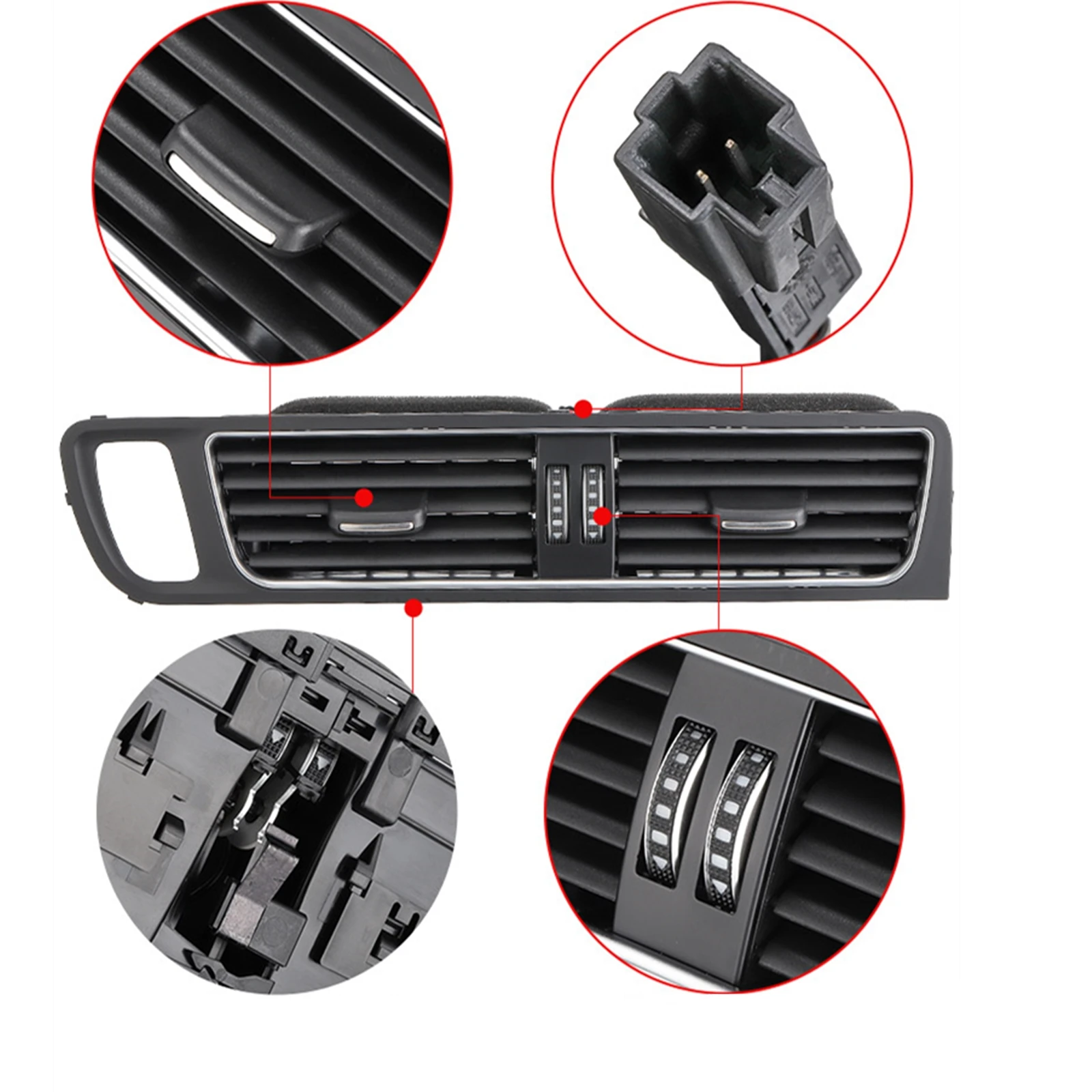 Left-Hand-Car-Center-Dashboard-Air-Vent-Assembly-Dash-Board-Panel ...