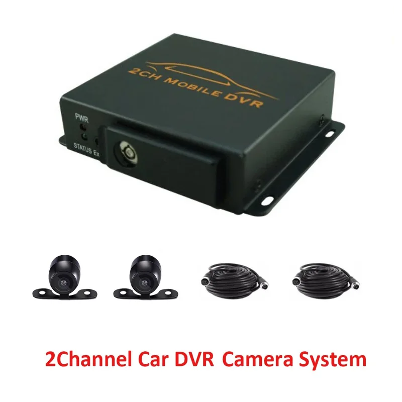 2CH-DVR-Car-Truck-Vehicle-Video-Recorder-Mobile-DVR-CCTV-Black-Box-2 ...