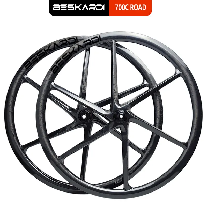 700C-ruota-in-carbonio-6-razze-SixSpoke-1450g-25mm-larghezza-cuscinetto ...