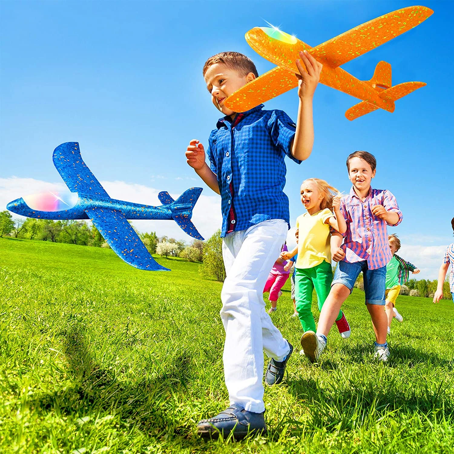 Toy Flying Glider Plane Foam | Airplane Toys Flying Glider | Foam Plane ...