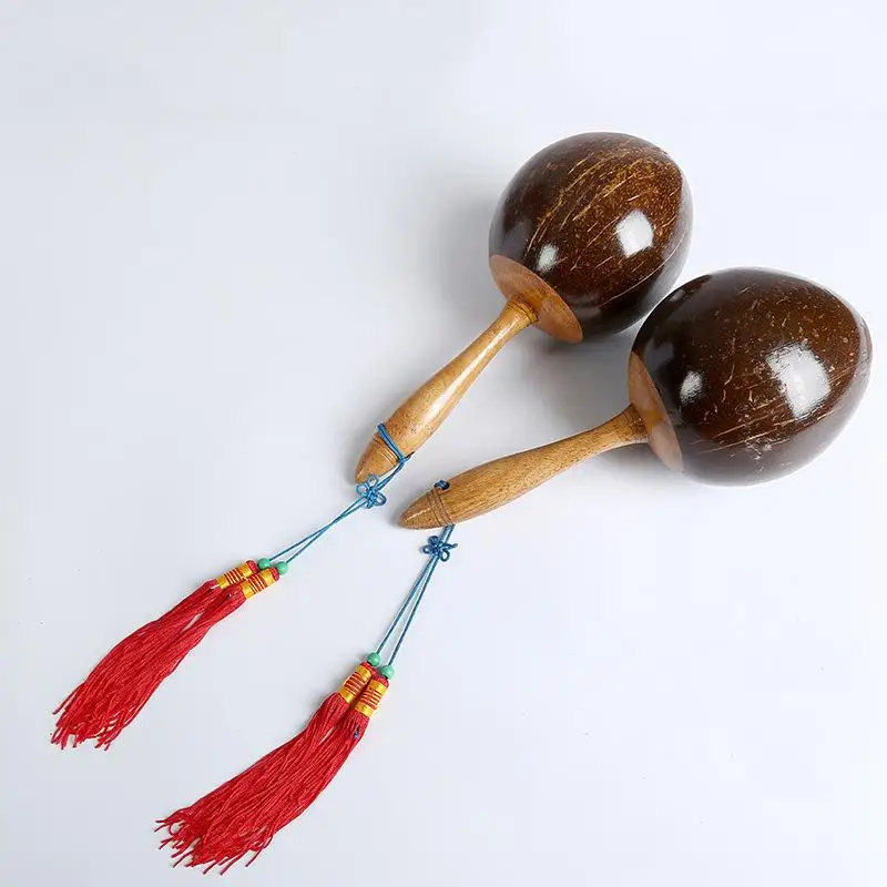 1-par-de-martillo-de-arena-de-c-scara-de-coco-instrumento-de-ritmo-de ...