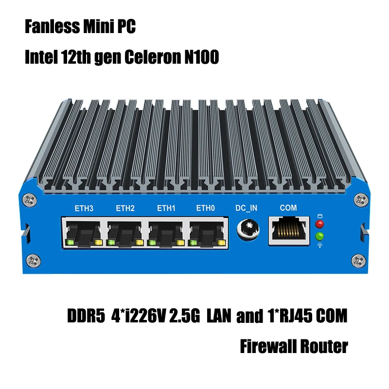 Fanless-Computer-pfSense-Alder-Lake-N100-Soft-Router-DDR5-32GB-2TB-NVMe ...