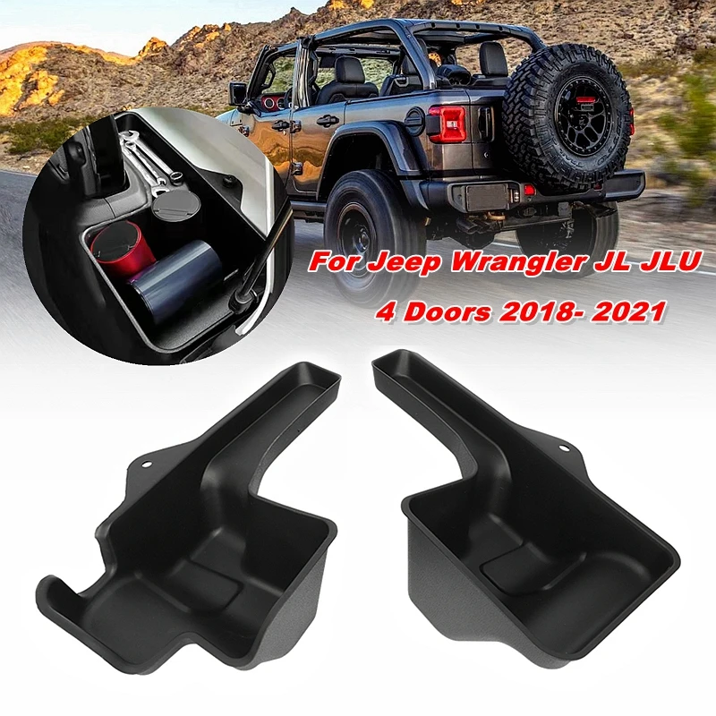 Hinterer Kofferraum Seite Aufbewahrung sbox Organizer Tablett Verstauen für Jeep Wrangler jl ...