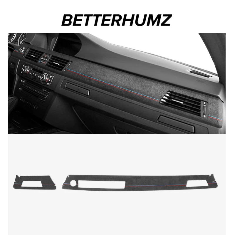 For-BMW-E90-Series-3-2005-2012-Made-of-Alcantara-Dashboard-Panel ...