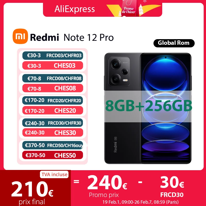 Global-ROM-Xiaomi-Redmi-Note-12-Pro-5G-Smartphone-MTK-Dimensity-1080 ...