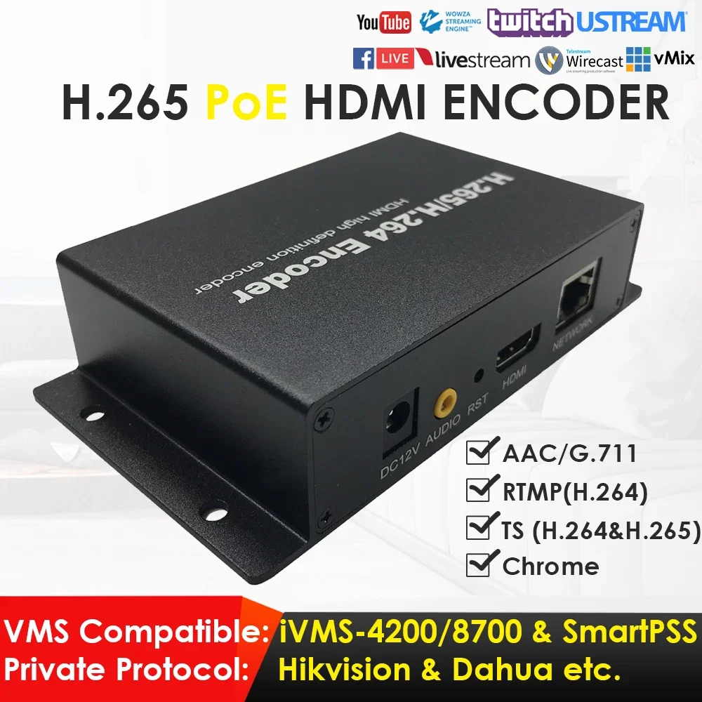 PoE-H-265-1080P-HDMI-Network-Video-Encoder-Suitable-for-IPTV-CCTV ...