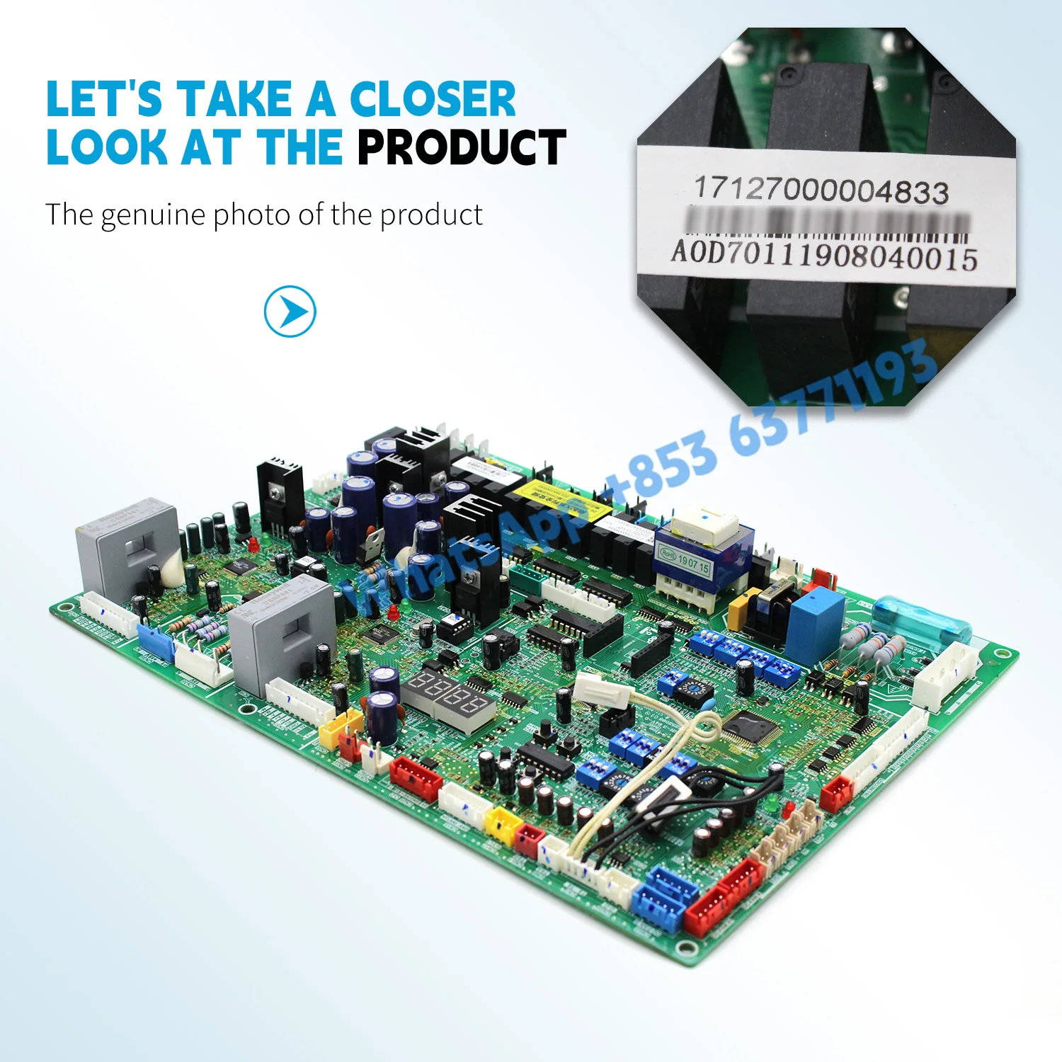 New 0utdoor Main Control Board Assembly pcb 17127000004833 For Midea ...