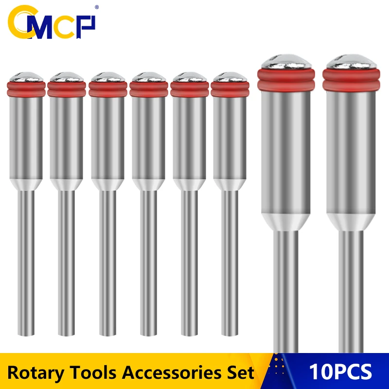 CMCP Disc Mandrel 10pcs/set 2.35/3.0mm Handle/Steel Screw Mandrel Shank ...