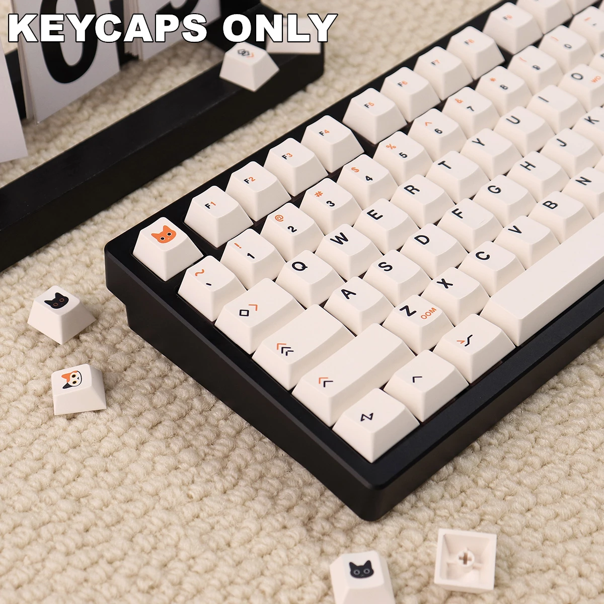 144-Keys-Splendid-Cat-PBT-Cherry-Keycaps-Dye-Sublimated-Keycap-Set-for ...