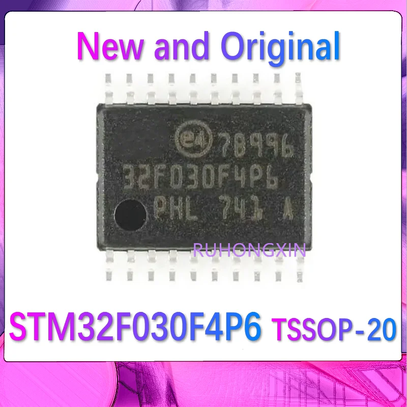 STM32F030F4P6-TSSOP-20-stm32f030-48MHz-16KB-microcontroller-single-chip ...