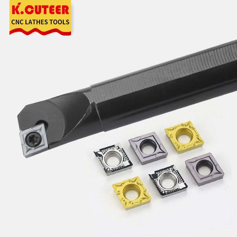 S06K-SCLCR06 S08K-SCLCR06 S12M-SCLCR06 S16Q-SCLCR06 Internal Turning Tool Holder CCMT Carbide ...